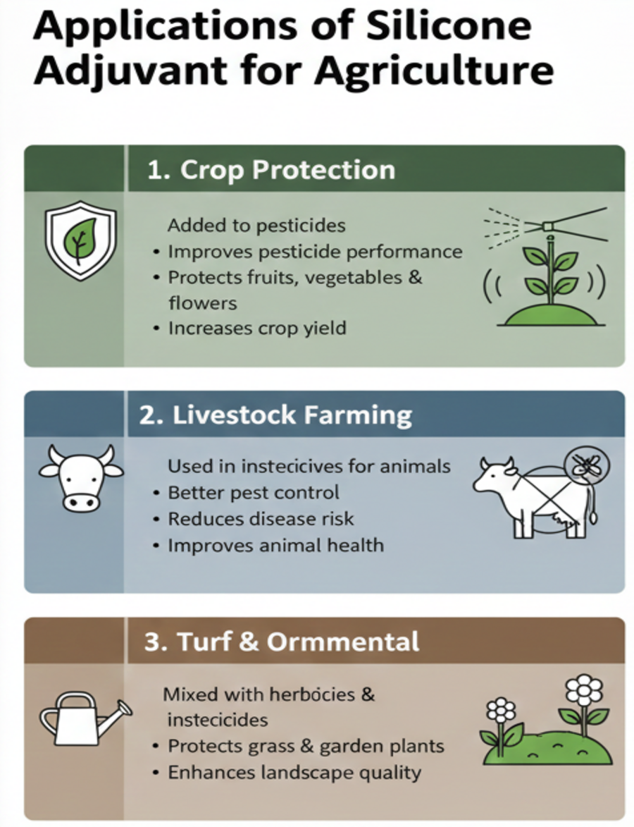 Silicone Adjuvant for Agriculture : Improving Pesticide Efficiency and ...